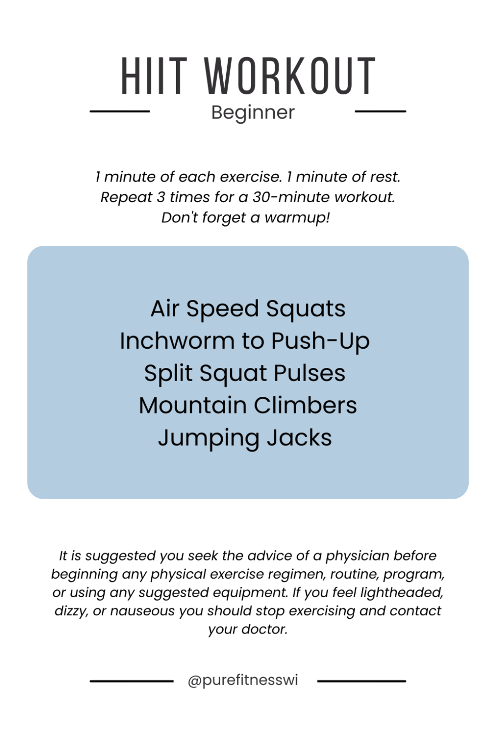 HIIT Workouts What Are They And How Can I Do Them Better? - Pure Fitness WI