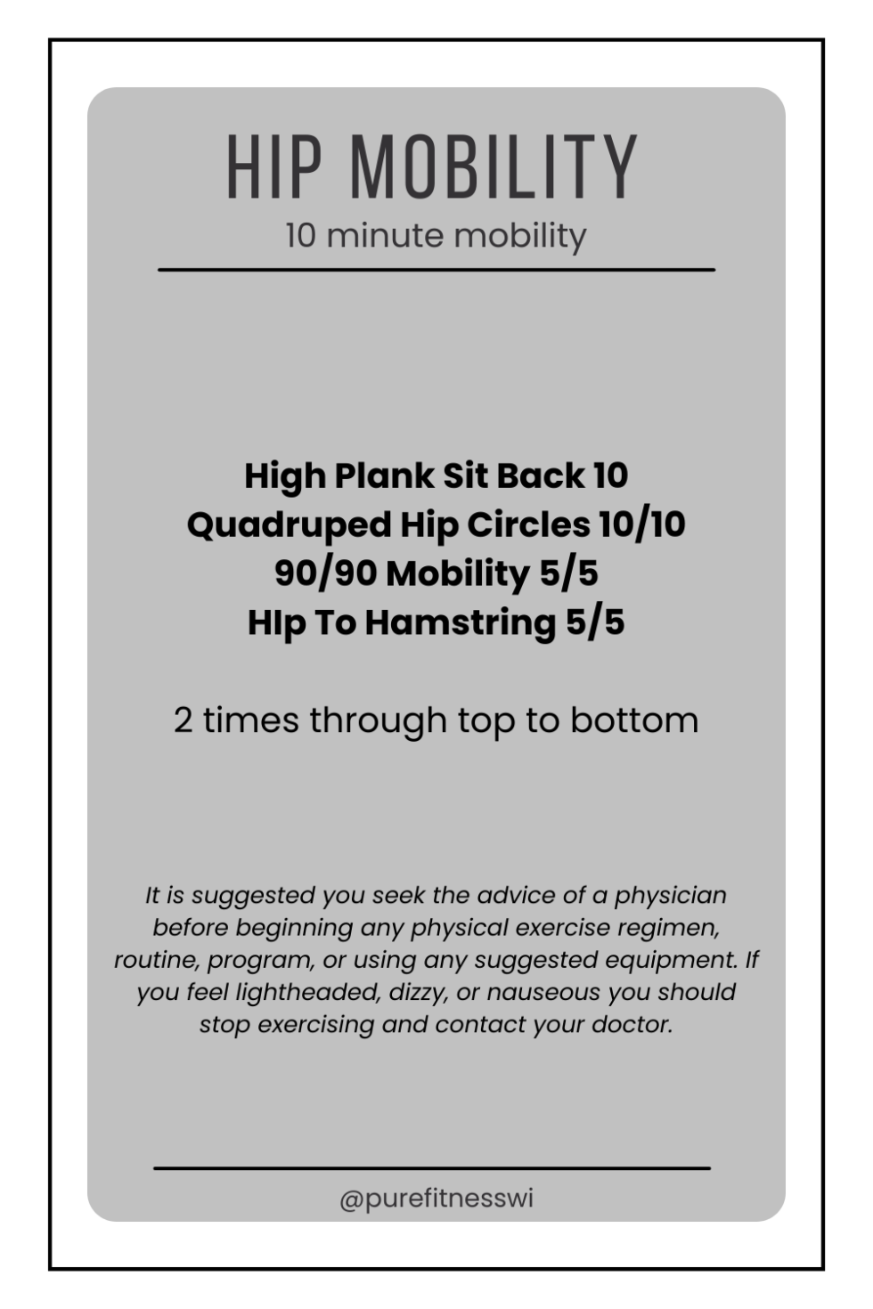 8 Mobility Exercises Anyone Can Do - Pure Fitness WI